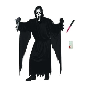 Fun World Ghostface Horror Halloween Scary 25th Anniversary Adult ...