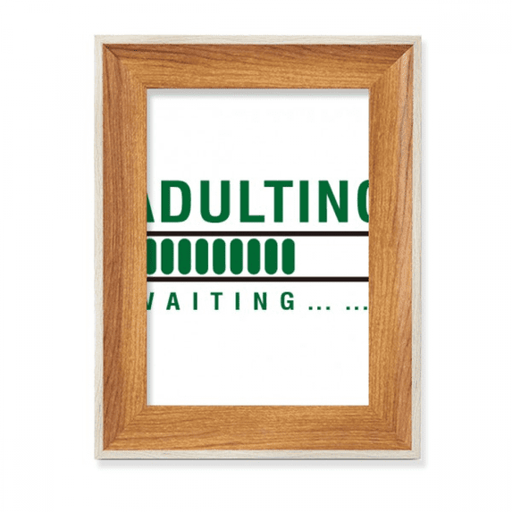 Adult Growth Maturity Desktop Wooden Photo Frame Display Picture Art ...