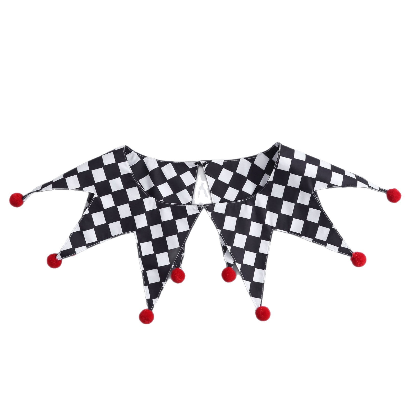 Adult Halloween Clown Collar Carnival Neck Collar Halloween Pointed ...