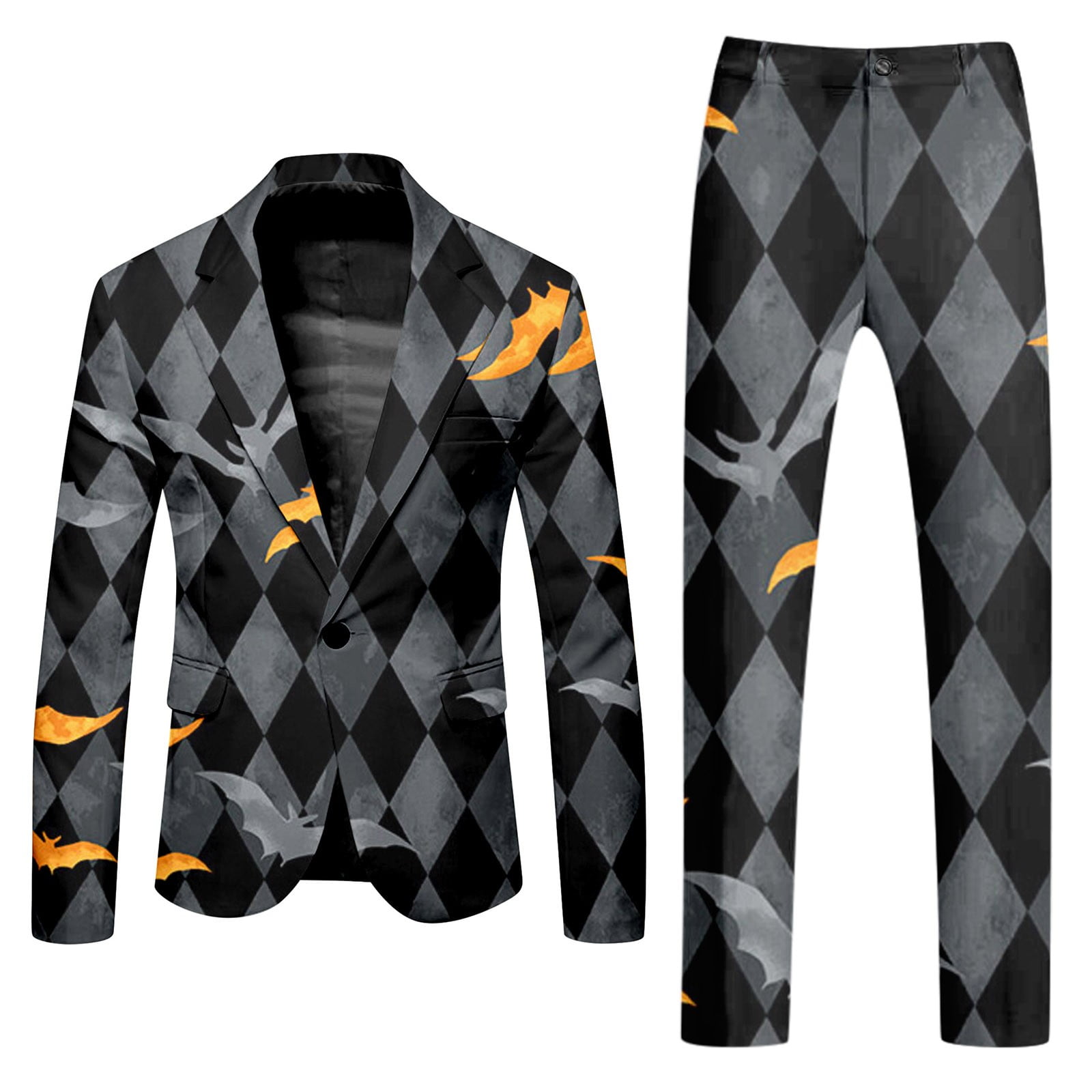 Adult Halloween Costume 3 Piece Women Suits Graduation Suits for Men ...