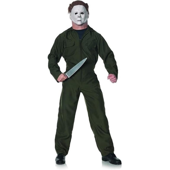 Adult Halloween II Deluxe Michael Myers Coveralls - Extra Large ...