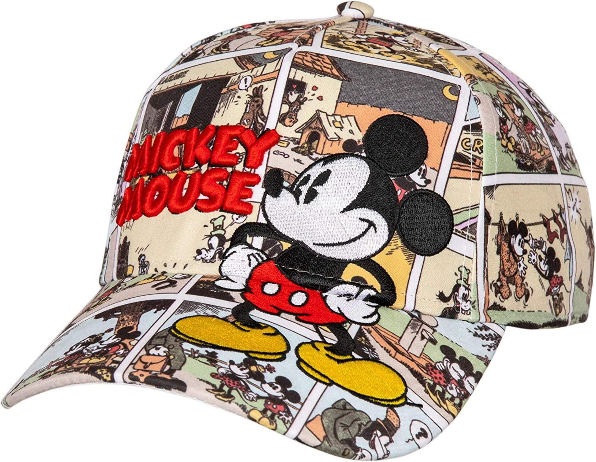 Disney Adult Baseball Cap with Comic Print Mickey Mouse Design ...