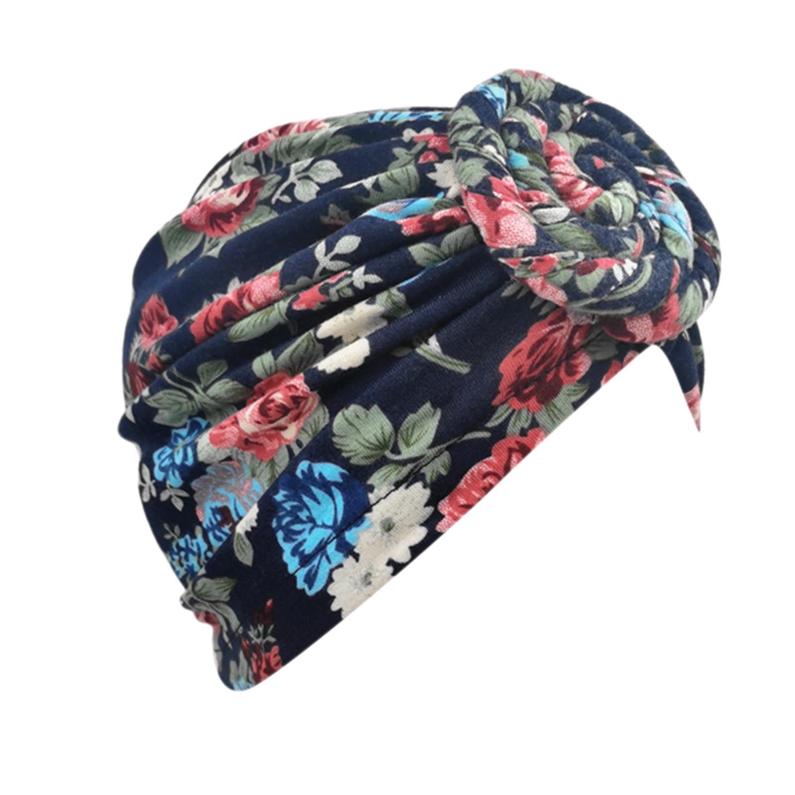 Adult Headbands Cancer Head Hat Cap Ethnic Bohemian Floral Hair Cover ...