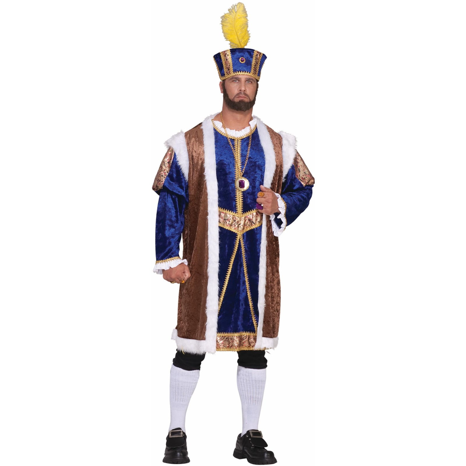 Adult Henry VII Plus Size Deluxe Costume - Walmart.com