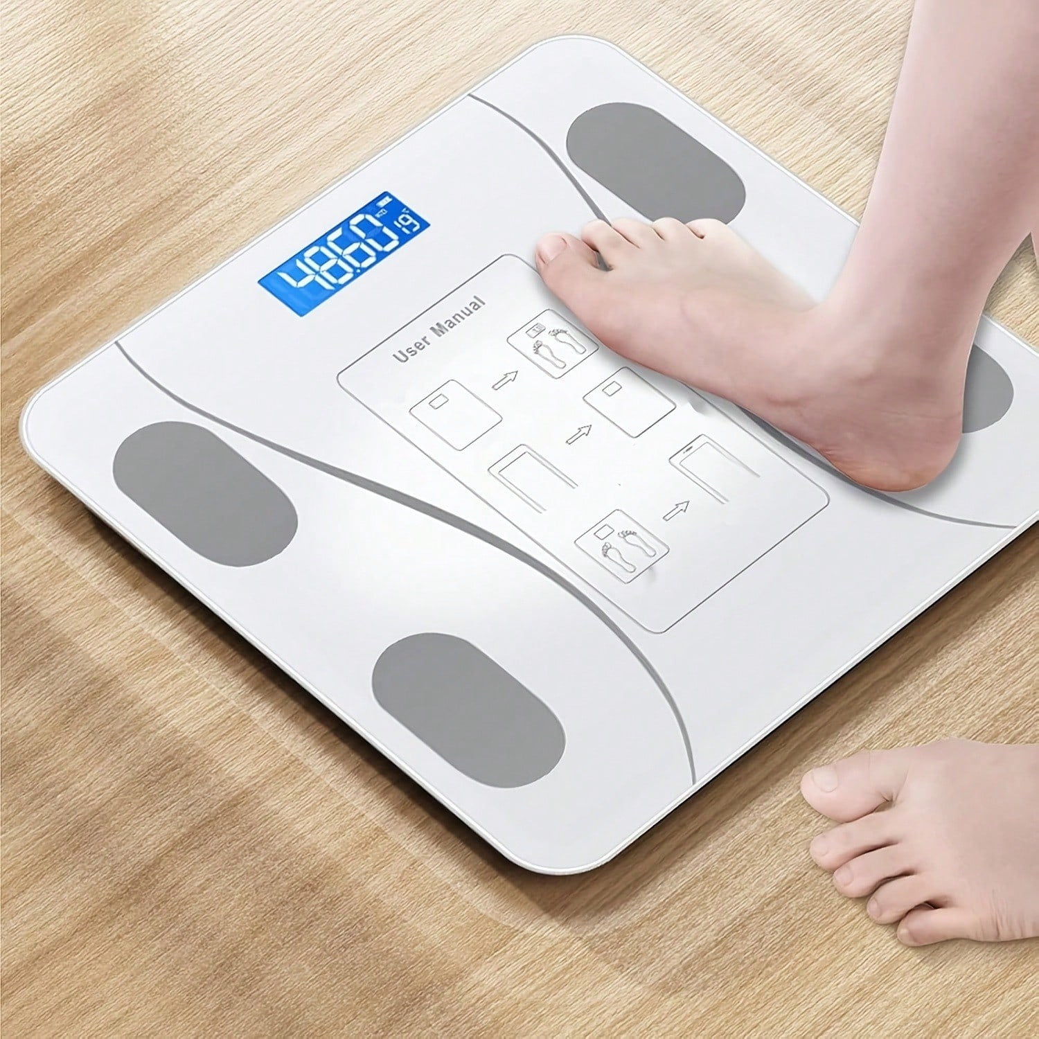 Adult High-Precision Digital Weight Scale, Ultra Wide Platform, Large ...