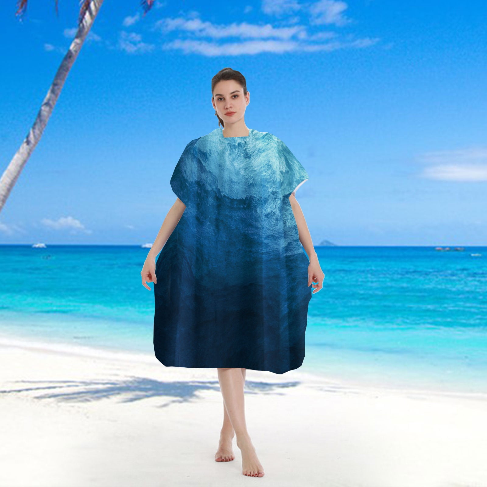 Adult Hooded Bath Towel Microfiber And Cape Beach Quick Drying Bathrobe ...