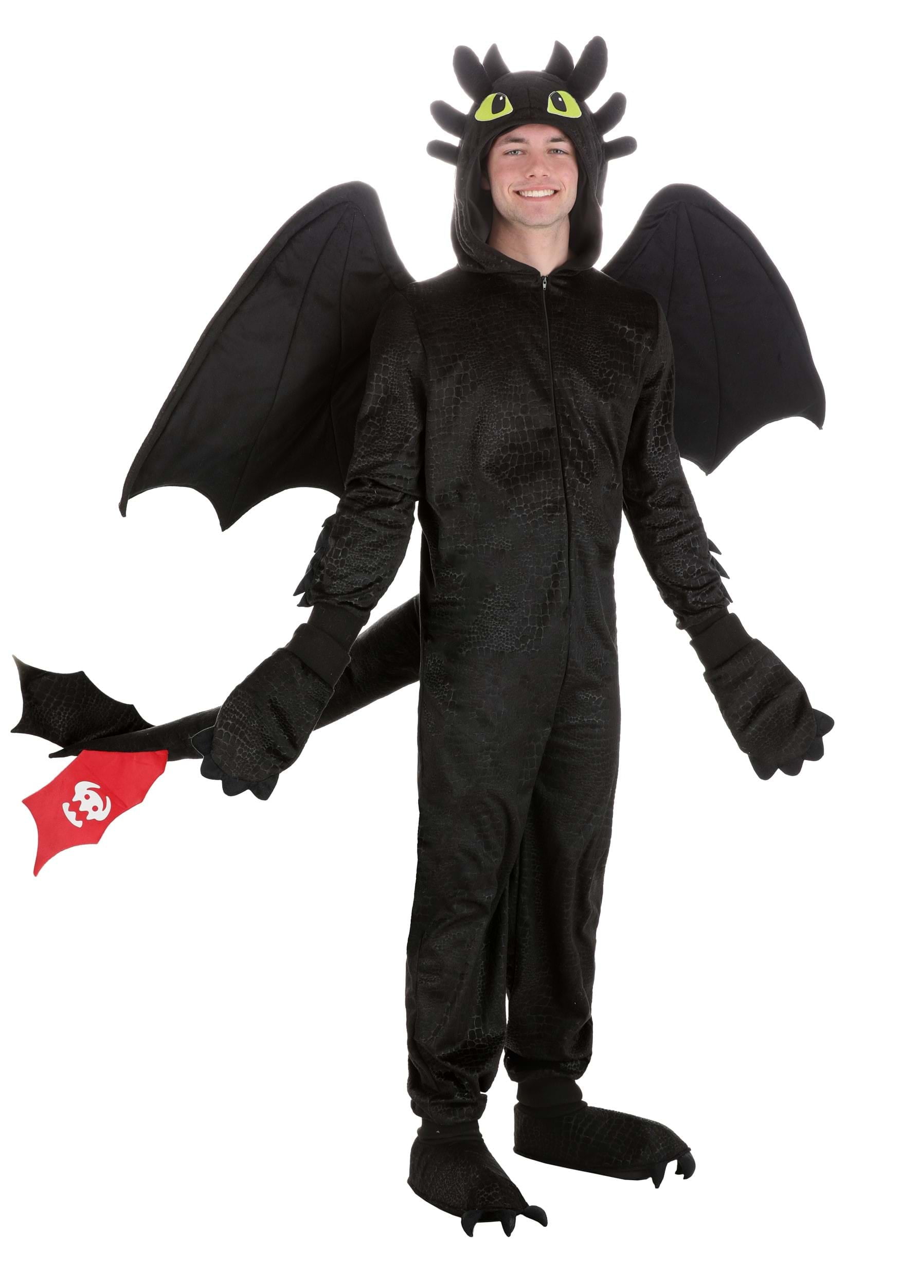 Adult How to Train Your Dragon Toothless Costume - Walmart.com