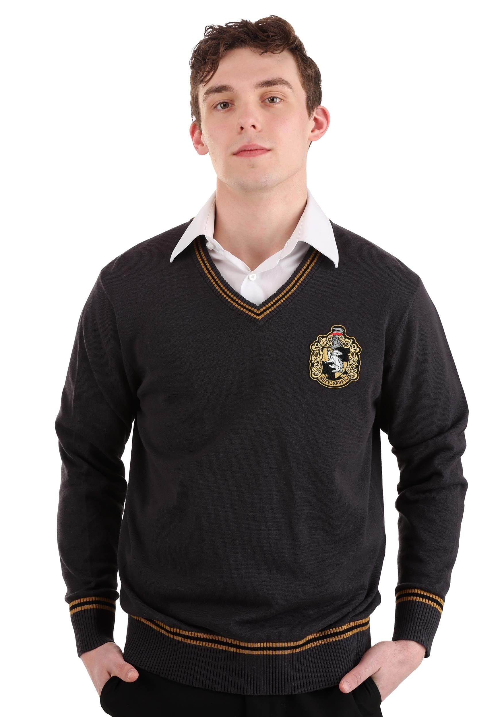 Adult Hufflepuff Uniform Harry Potter Sweater - Walmart.com