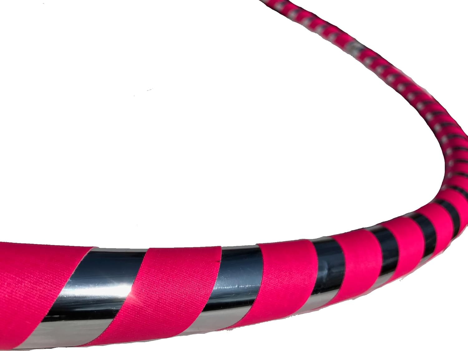 Adult Hula Hoop 1.5 lbs. weighted Beginner Large 40 inches round pink ...