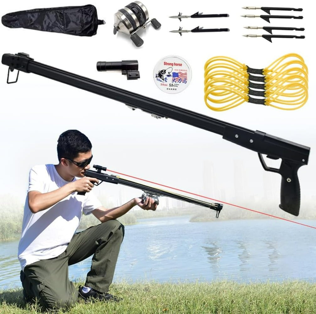 Adult Hunting Slingshot Fishing Slingshot, High-power Slingshot with ...