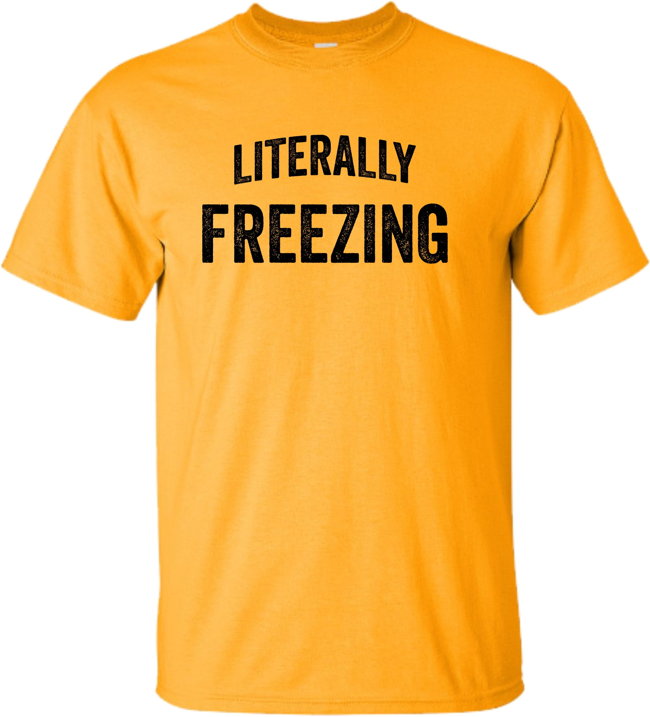 Adult I Am Literally Freezing Cold T-Shirt - Walmart.com