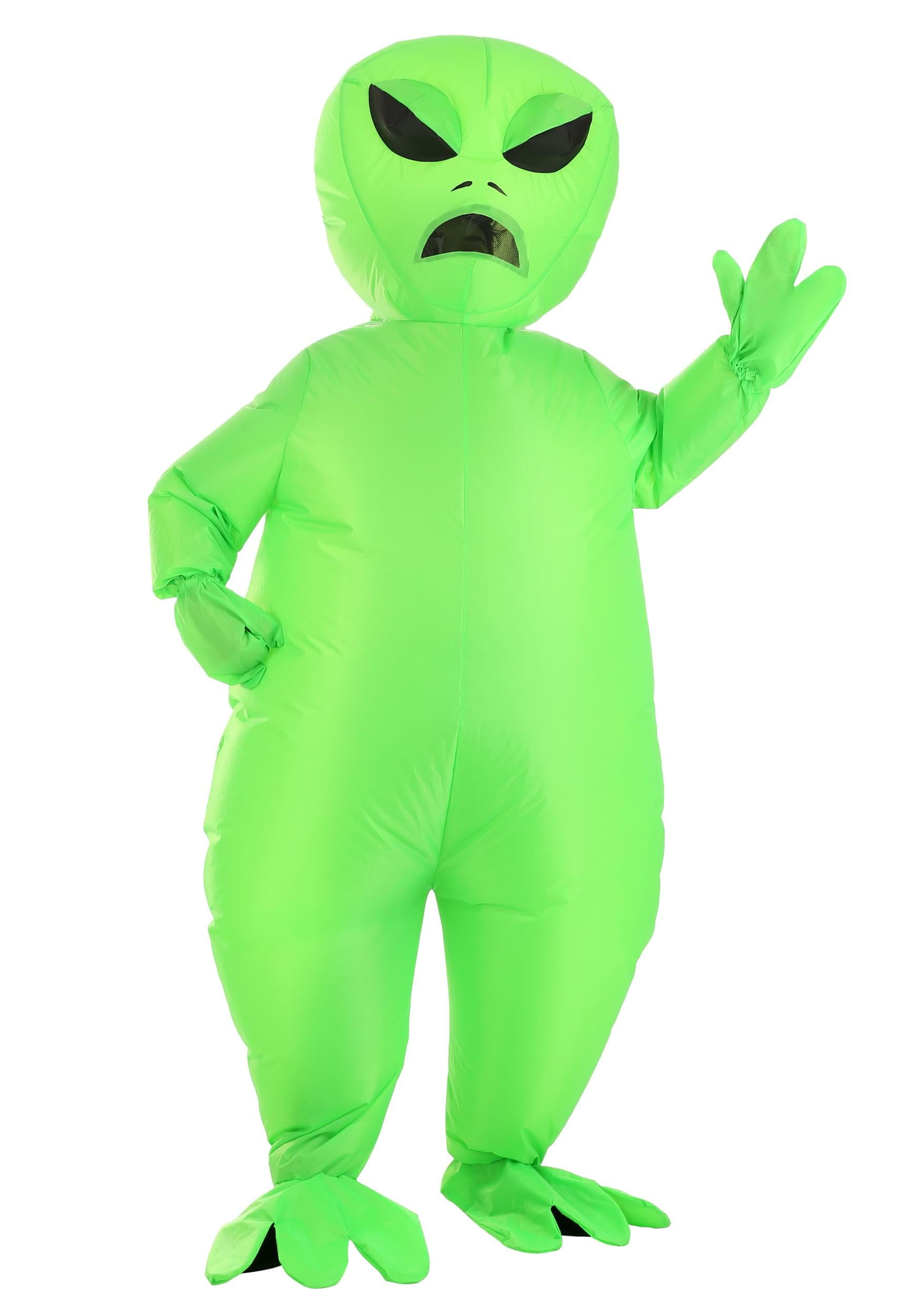 Adult Inflatable Alien Costume - Walmart Business Supplies