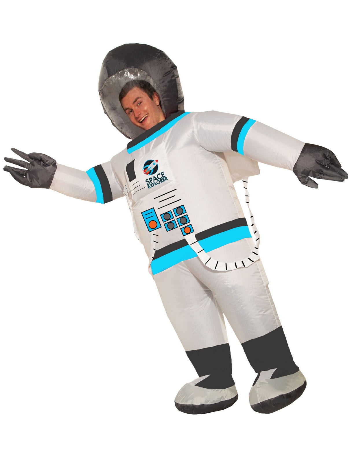 Adult Inflatable Astronaut Costume - Walmart.com