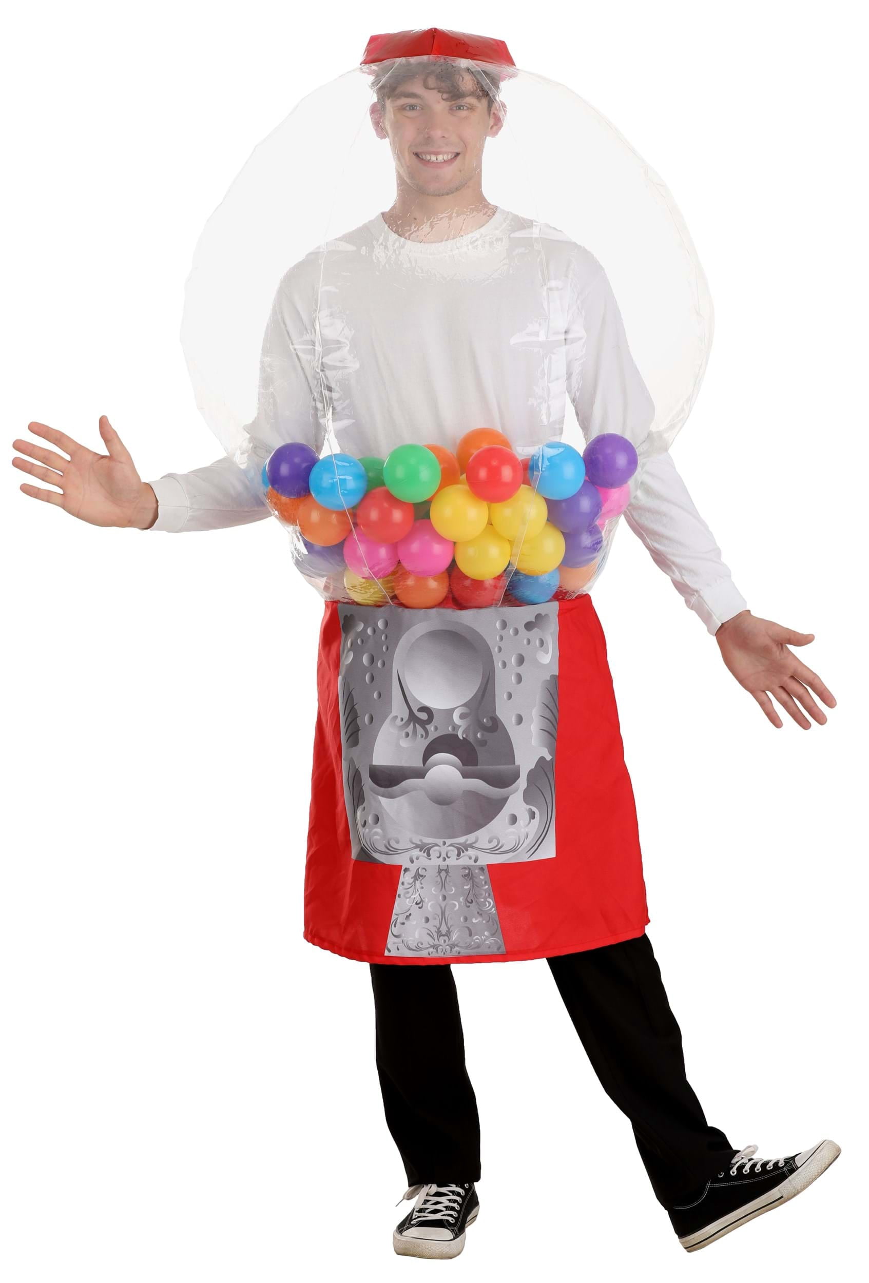 Adult Inflatable Gumball Machine Costume - Walmart.com
