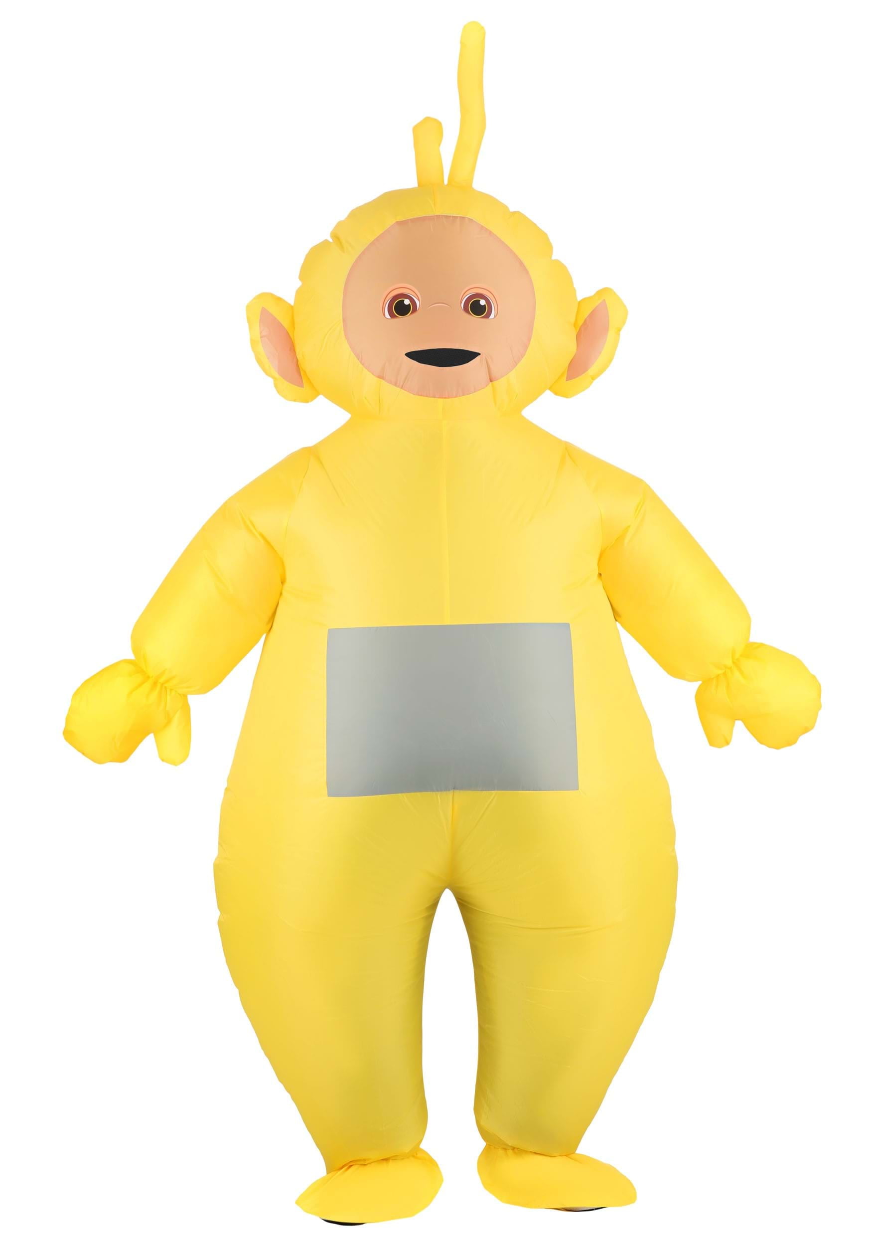 Adult Inflatable Laa-Laa Teletubbies Costume - Walmart.com