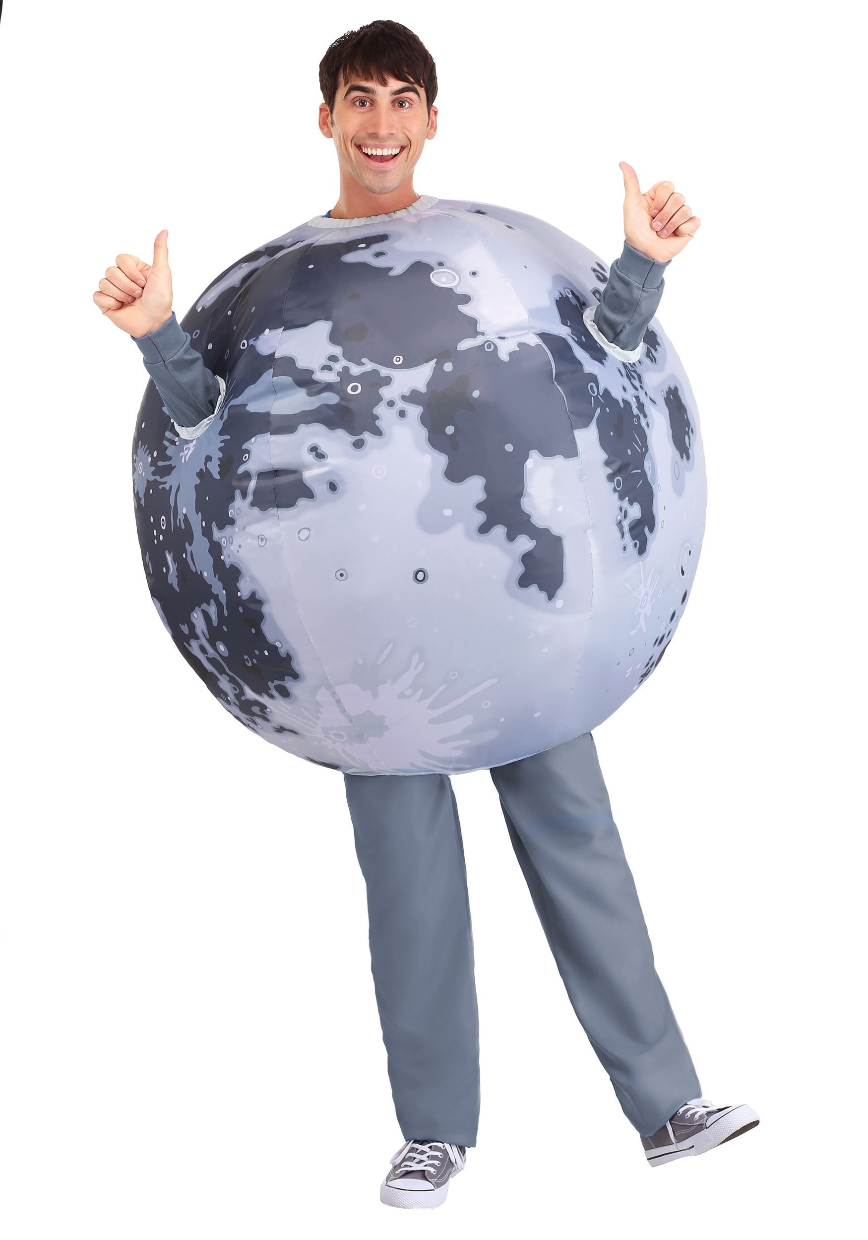Funny Inflatable Moon Full-Body Costume for Adults, Perfect for ...