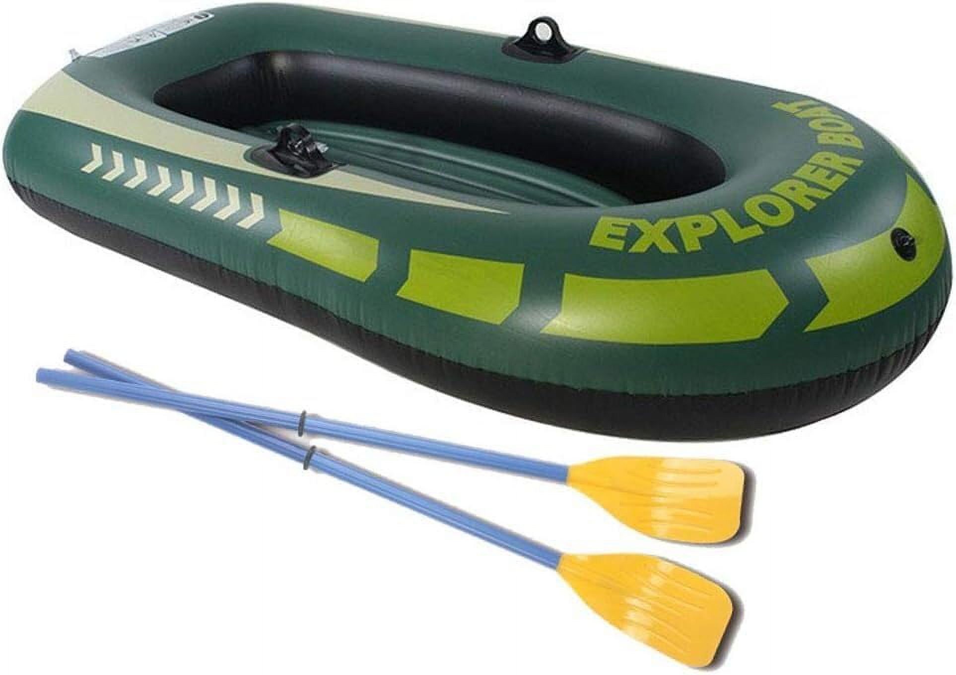 Adult Inflatable Raft, Inflatable Boat with Paddles and Pumps, Small ...