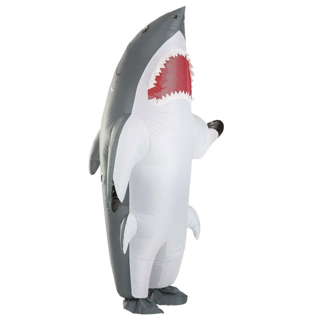 Adult Inflatable Shark Costume - Walmart.com