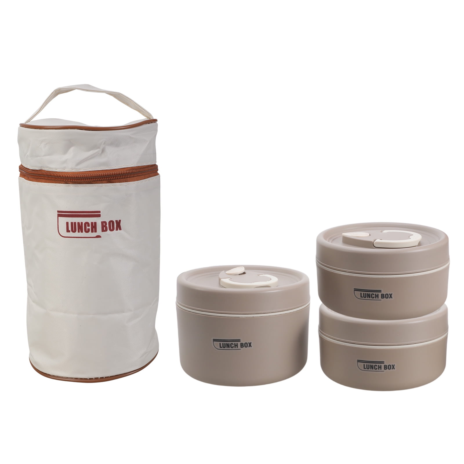 Adult Insulated Box with Thermal Pouches Hot Stainless Steel Lunch Box ...