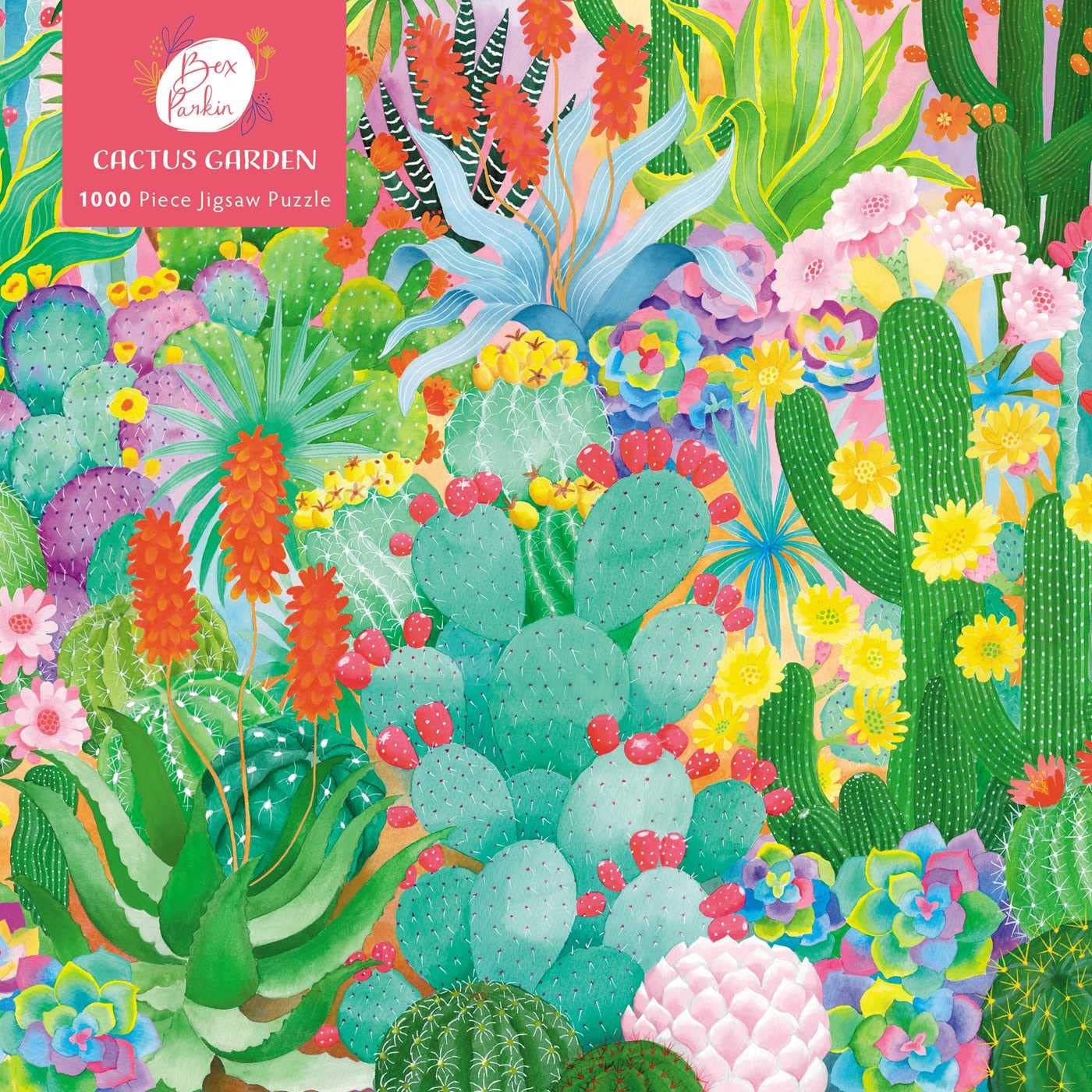 Adult Jigsaw Puzzle: Bex EC36 Parkin: Cactus Garden: 1000-piece Jigsaw ...