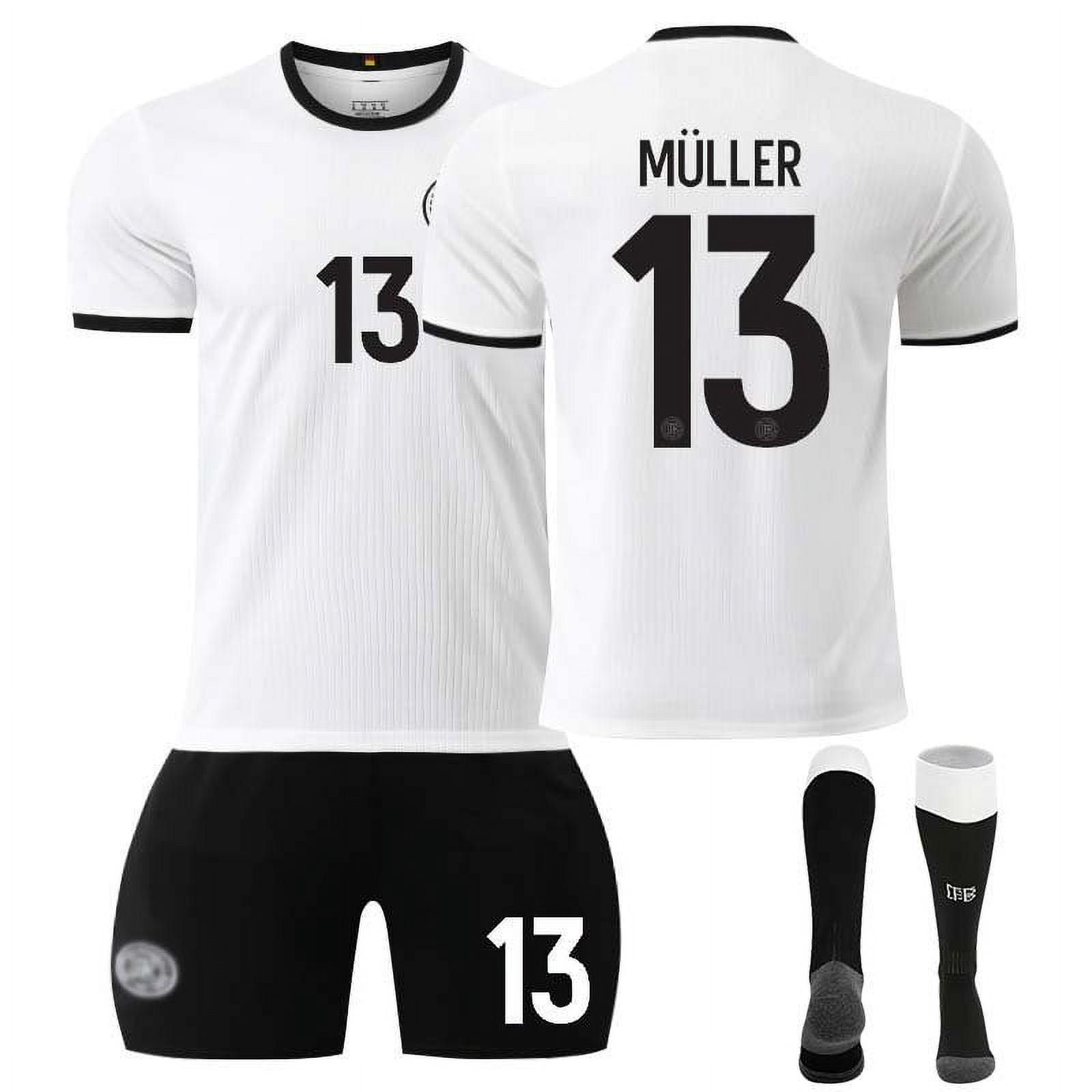 Adult/Kids 2526 NEW Germany No.13 MüLLER Football Jersey 125th ...