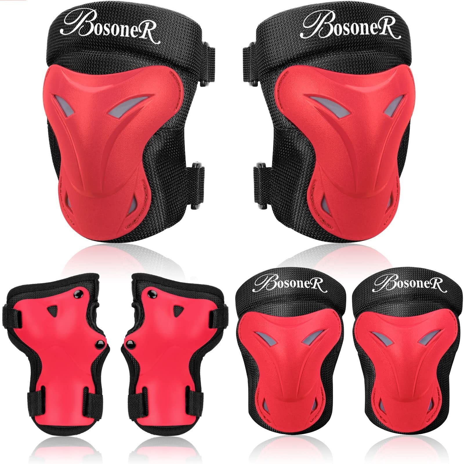 Adult Knee Elbow Pads Skating:Adult/Child Knee Pad Elbow Pads Guards ...