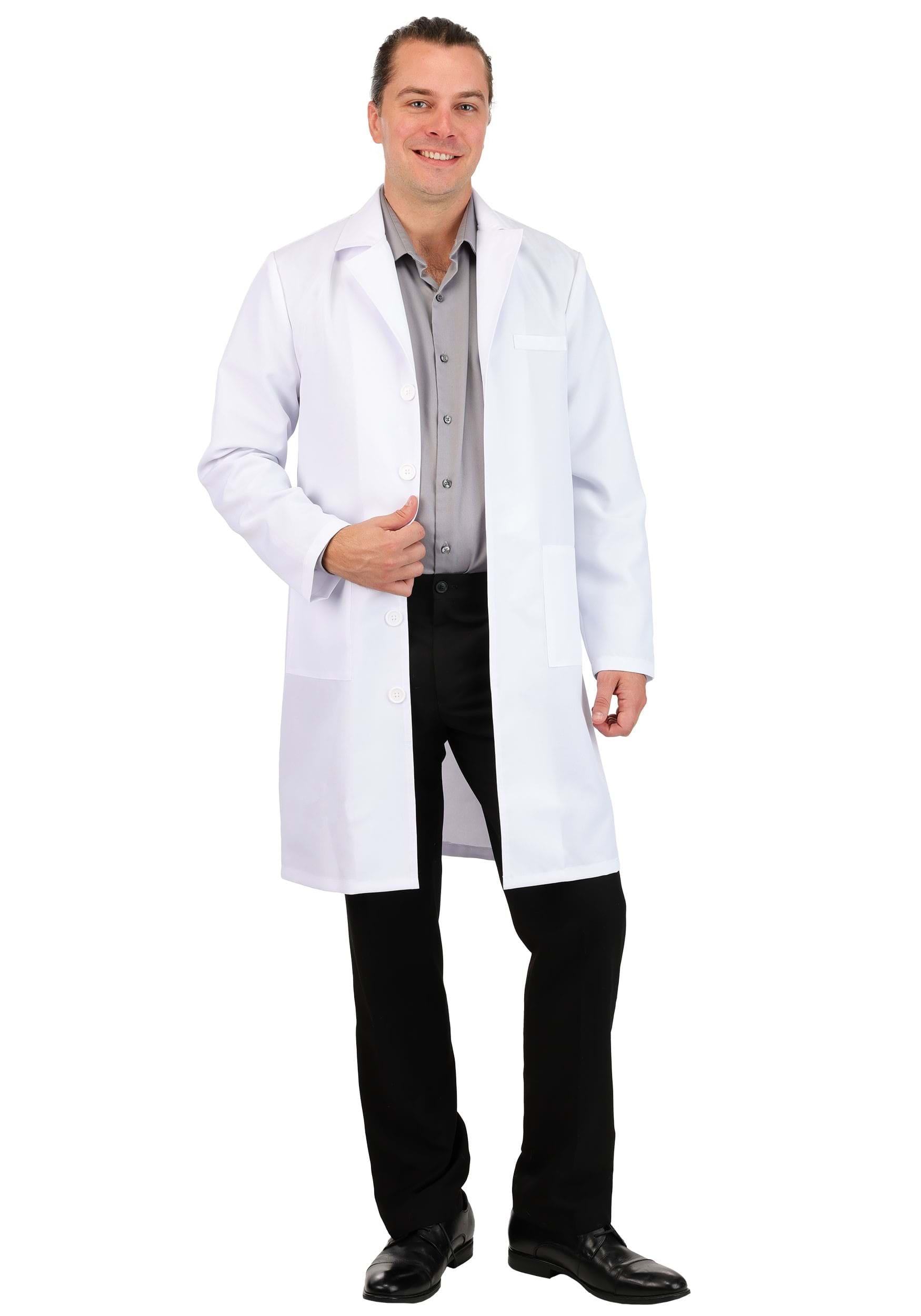 Adult Lab Coat Doctor Costume - Walmart.com