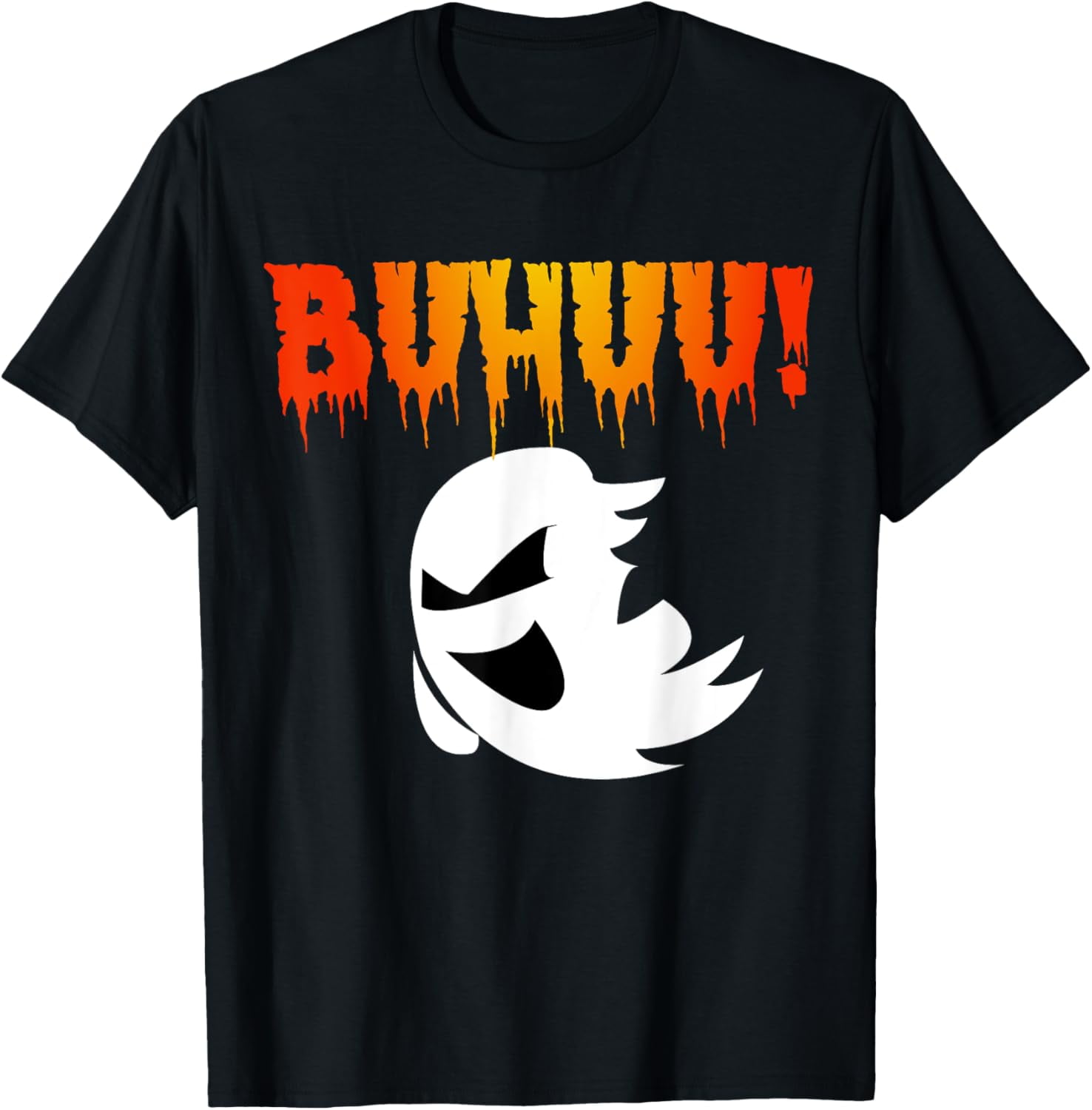 Adult Lady Mr Child Girl Ghost Spirit Saying Buhuu T-Shirt - Walmart.com