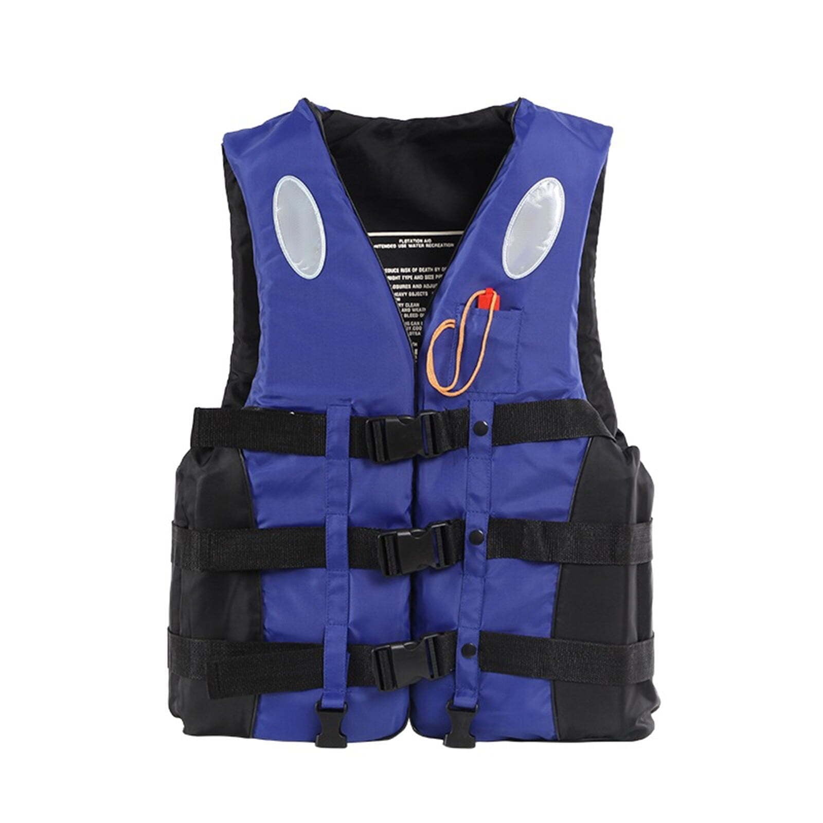 Adult Life Jacket Kayak Vest Women's Men's Adjustable Safety Jacket ...