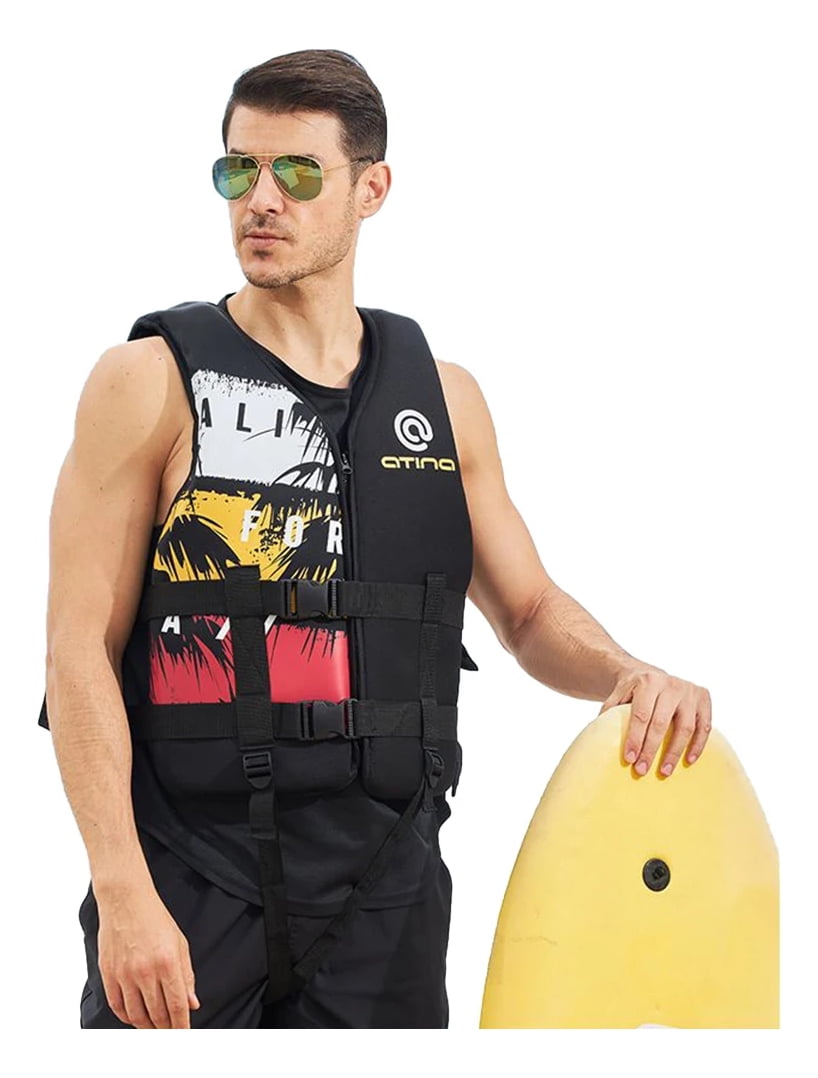 Adult Lifejacket Fashion Printed Water Rescue Large Buoyancy ...