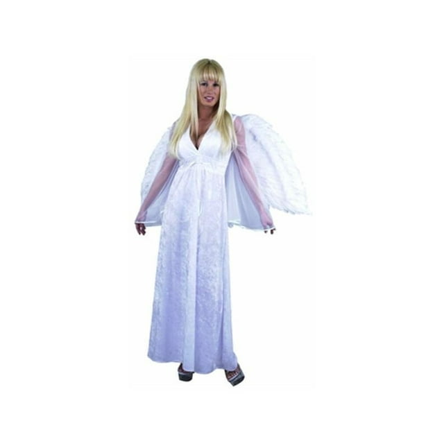 Adult Long Angel Dress Costume - Walmart.com