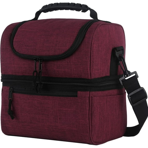 Adult Lunch Box Insulated Lunch Bag Large Cooler Tote Bag for Men ...