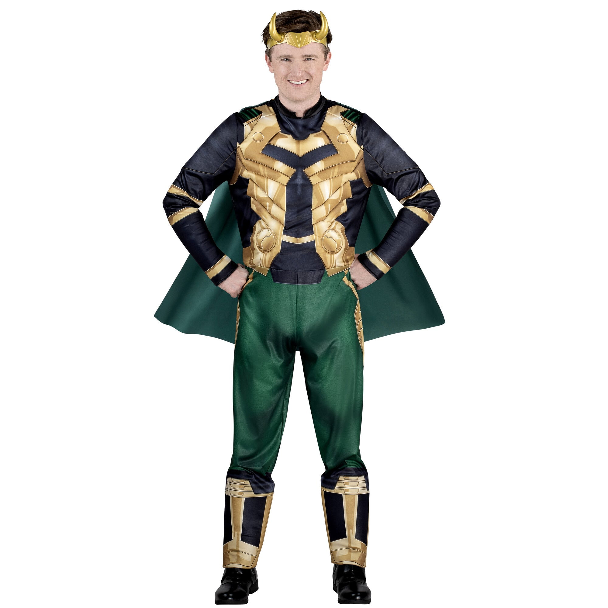 Adult MARVEL Loki Mens Deluxe Halloween Costume - Walmart.com