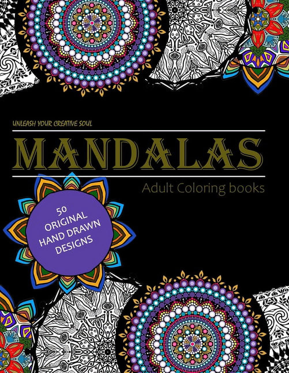 Adult Mandala Coloring Book: Adult Coloring Book for Relaxation/Mandala Coloring Book For Stress ...