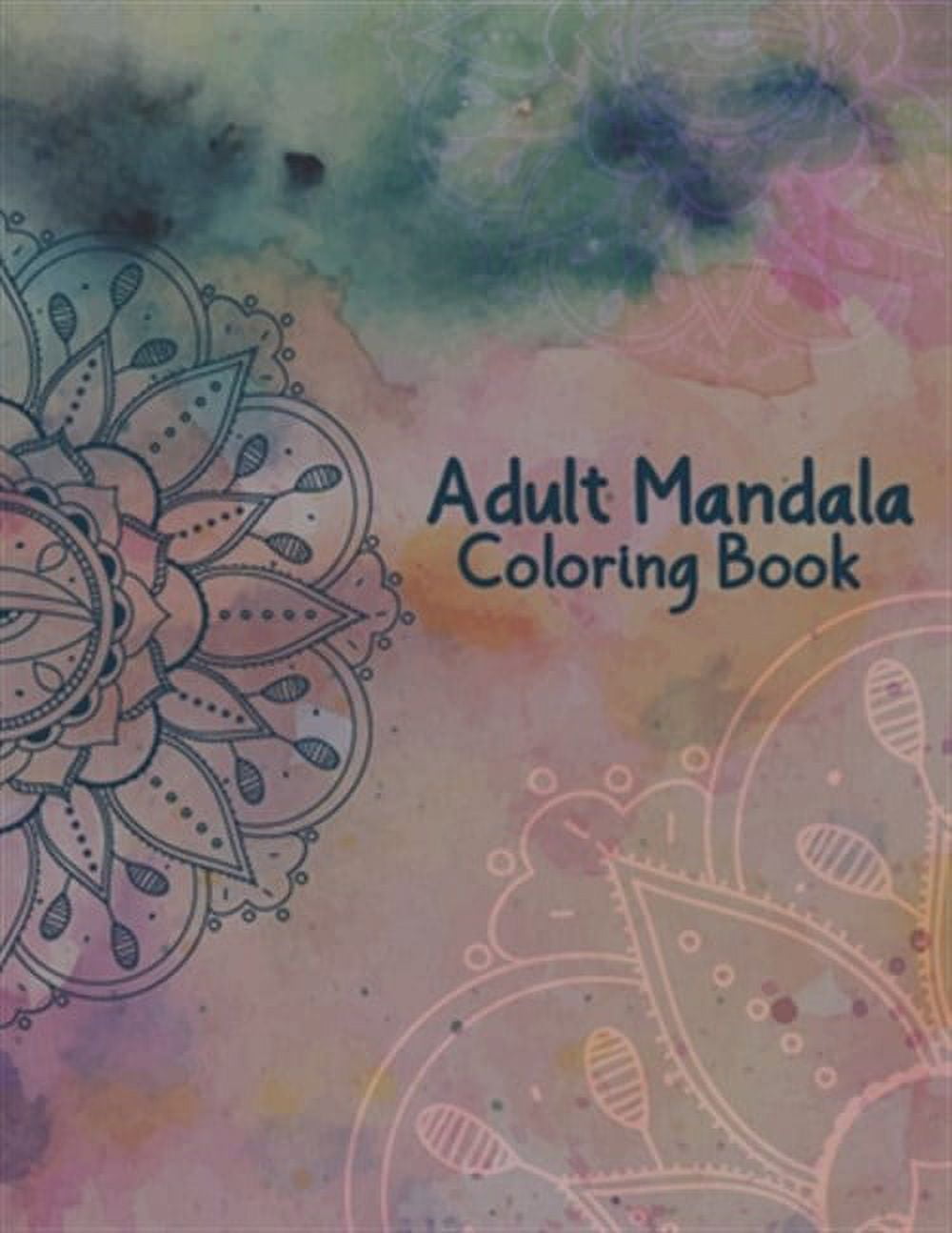 Adult Mandala Coloring Book: Stress Relieving and Calming Designs ...