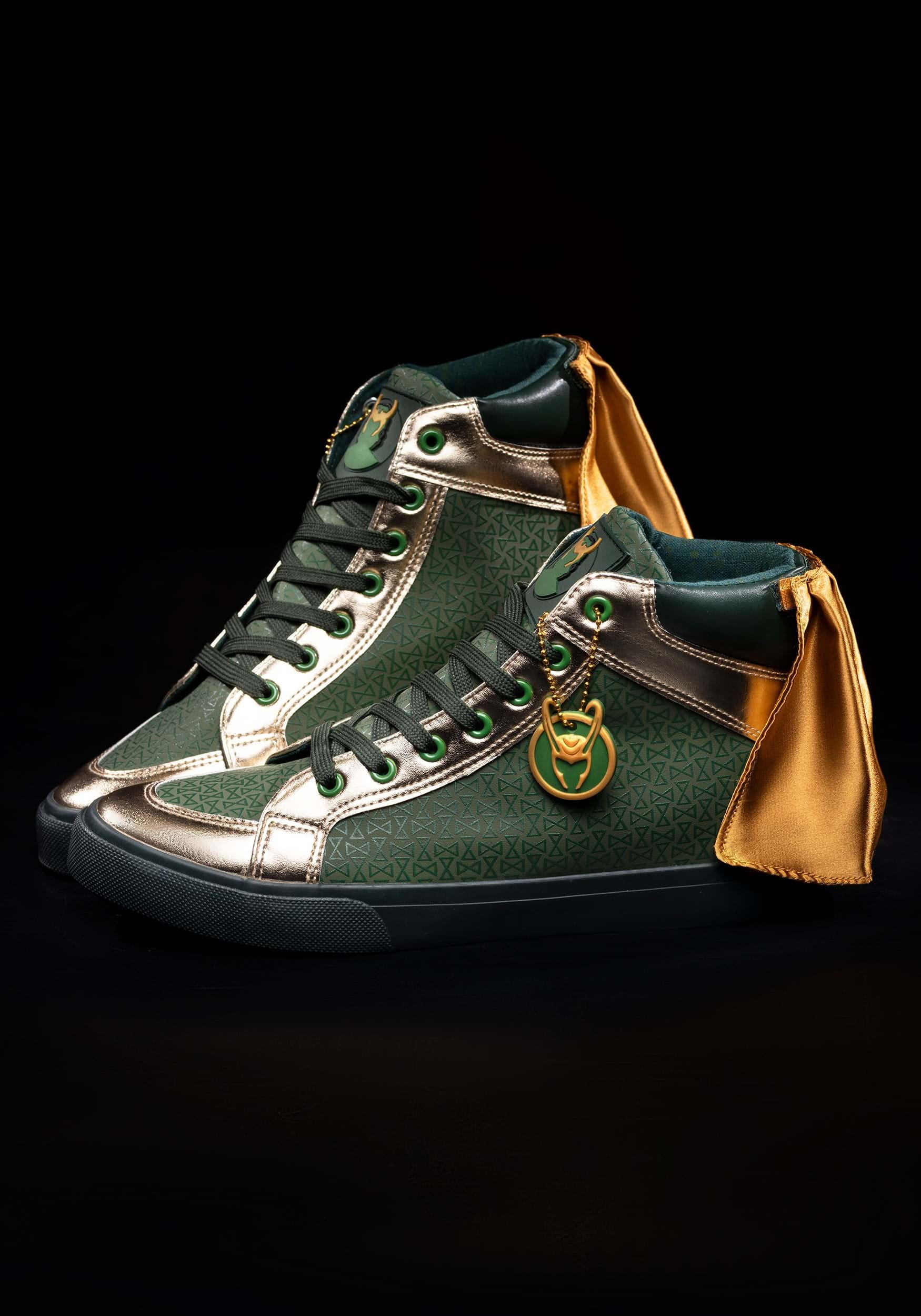 Adult Marvel Loki God of Mischief Shoes - Walmart.com