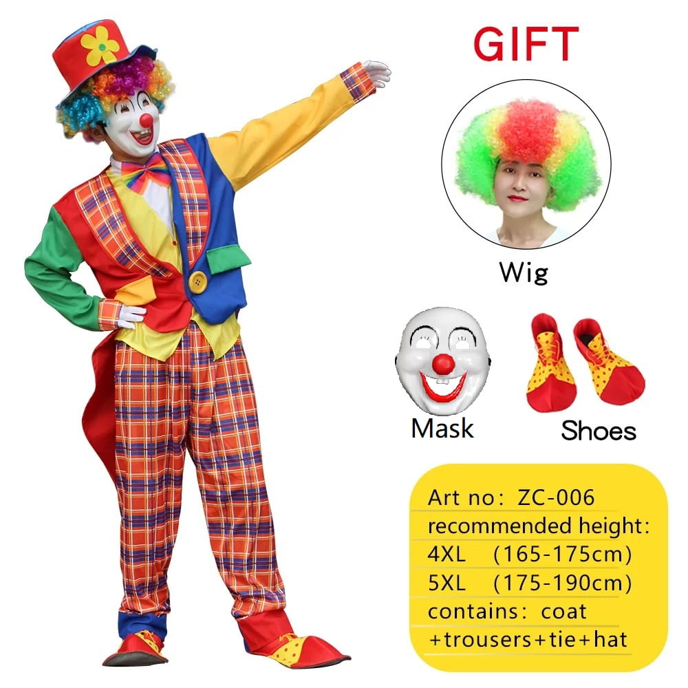 Adult Men Costumes Funny Circus Naughty Women Fancy Dress Cosplay ...