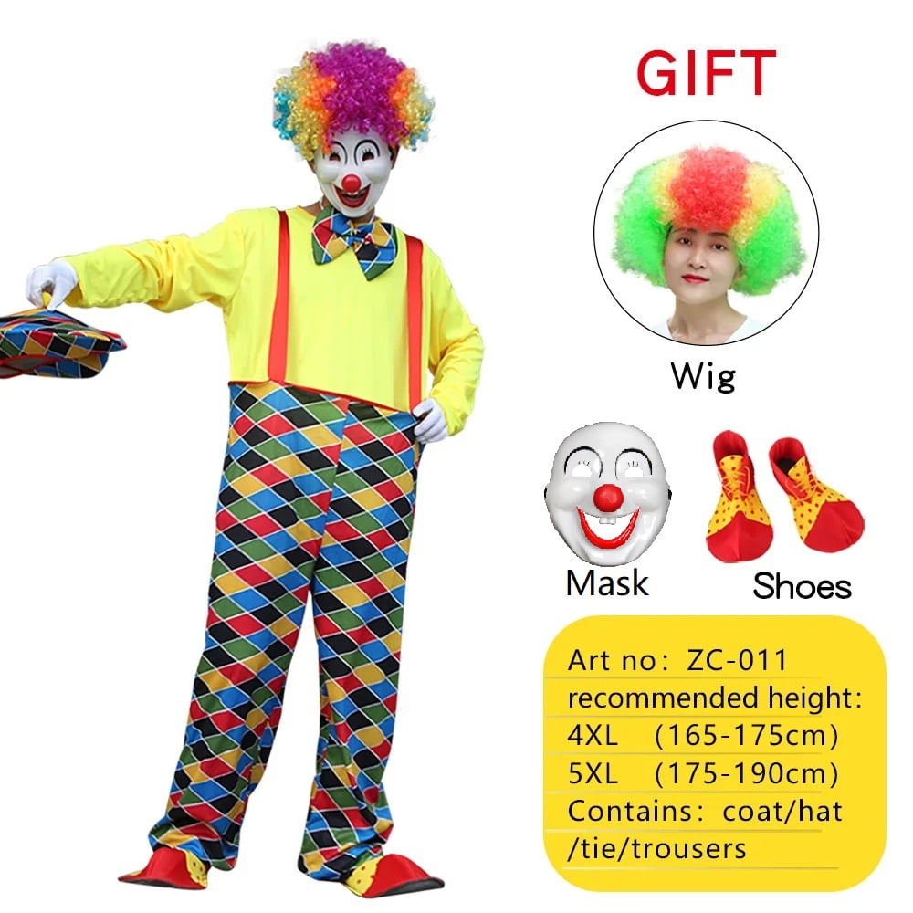 Adult Men Costumes Funny Circus Naughty Women Fancy Dress Cosplay ...