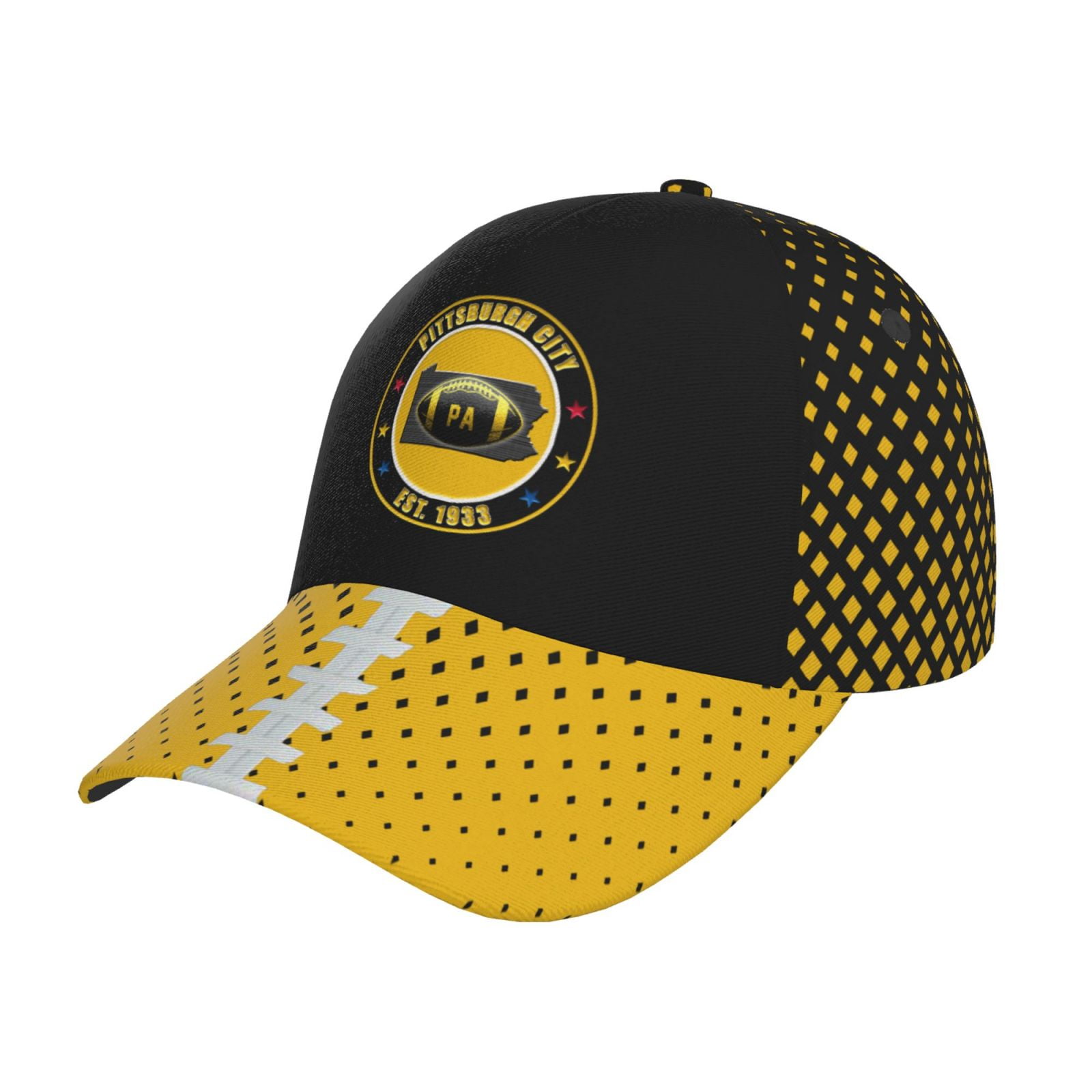 Adult Men Women Football Caps Hats Pittsburgh City Pennsylvania State ...