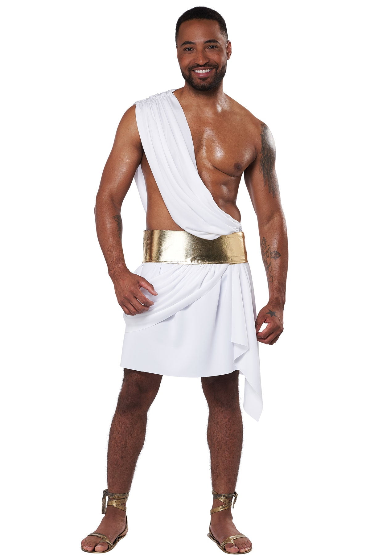 California Costumes Adult Men's Cupid Toga Costume, Includes Skirt ...