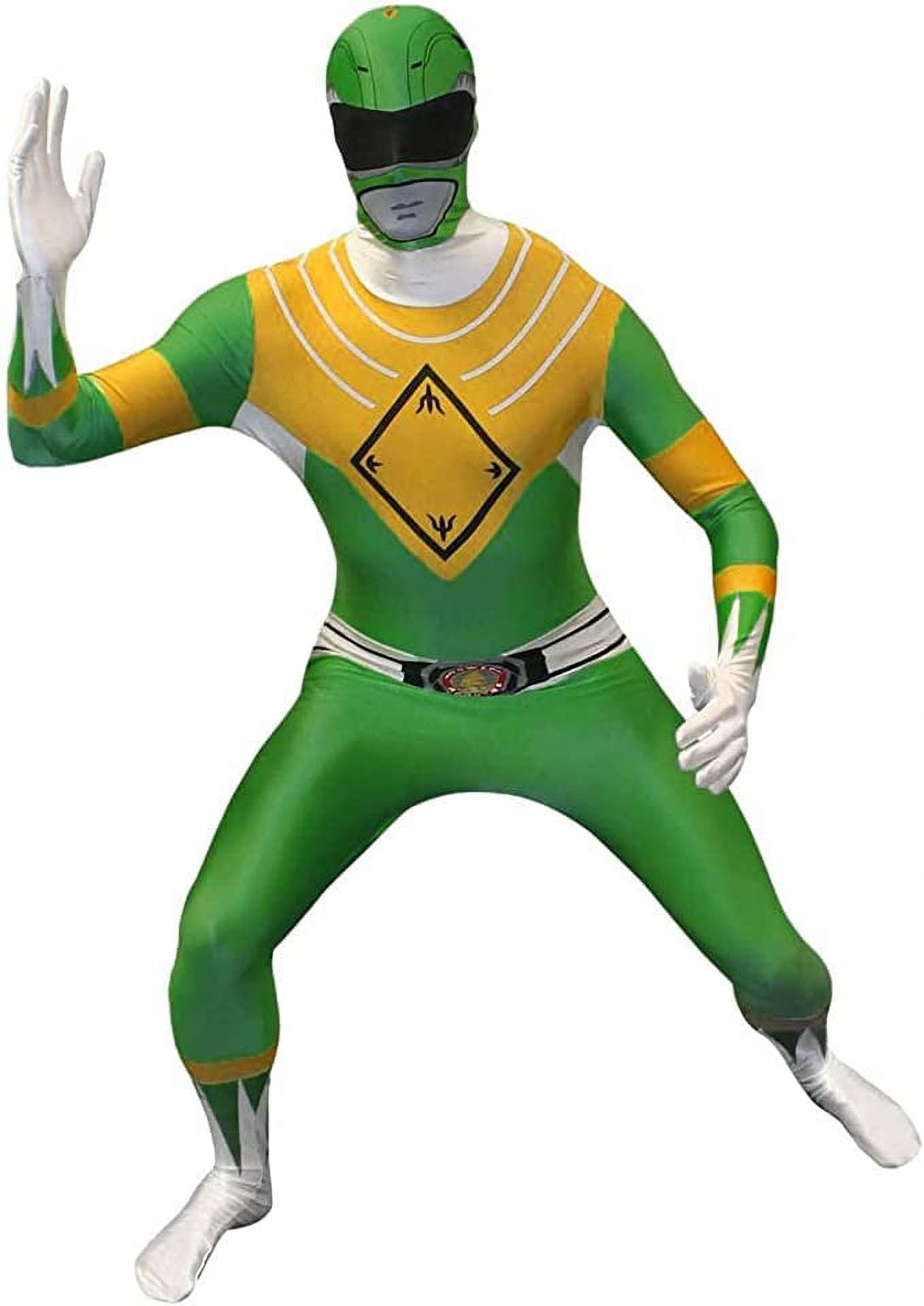 Adult Men's Green Power Ranger Morphsuit Costume - Walmart.com