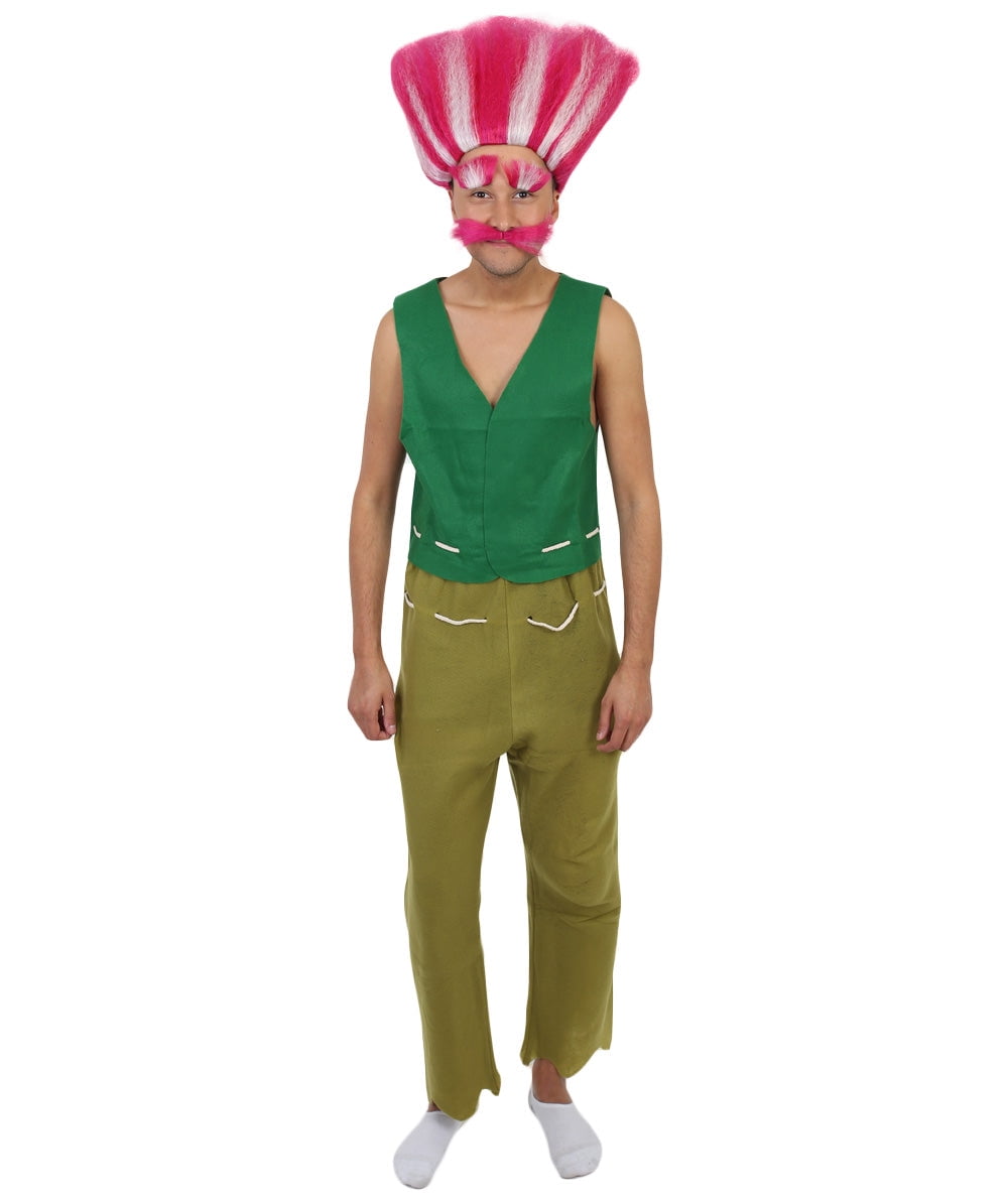Adult Men's King Troll Costume | Multiple Color Options Cosplay Costume ...
