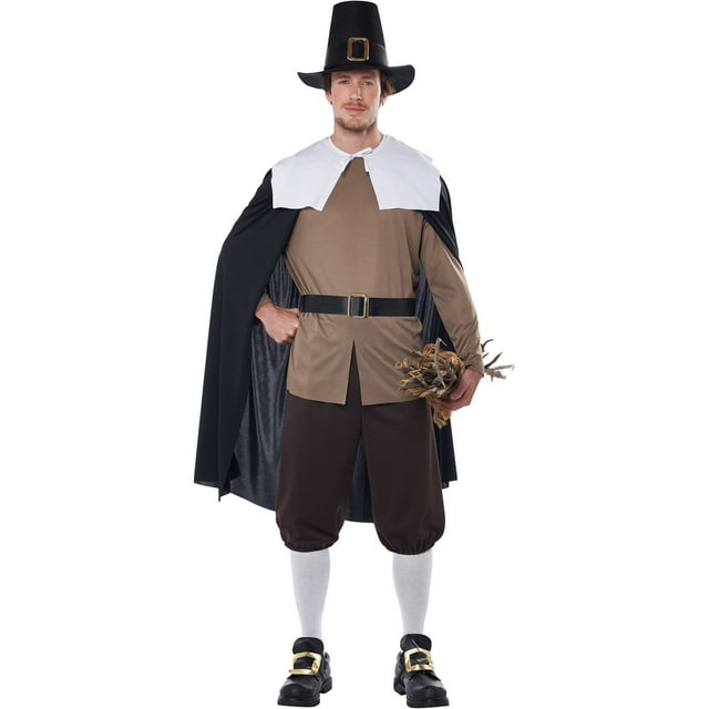 Adult Men's Mayflower Pilgrim Costume - Walmart.com