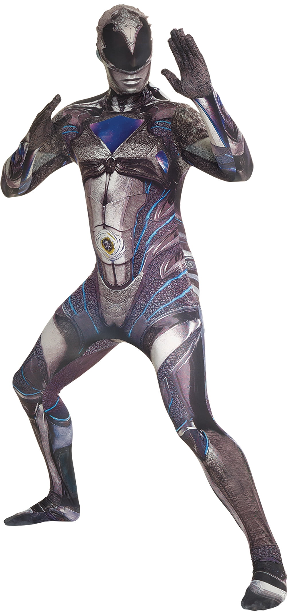 Adult Men's Movie Blue Power Ranger Morphsuit Costume - Walmart.com