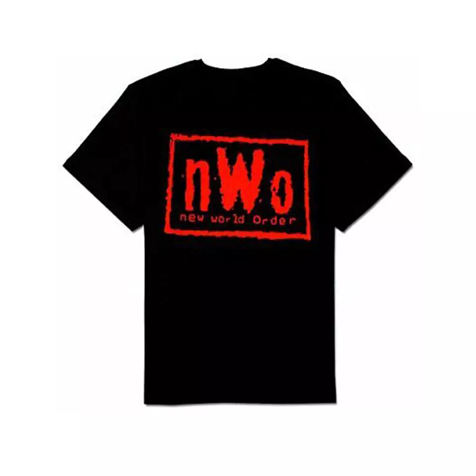 Adult Men's New World Order nWo Logo WCW Wrestling Wolfpac T-shirt ...