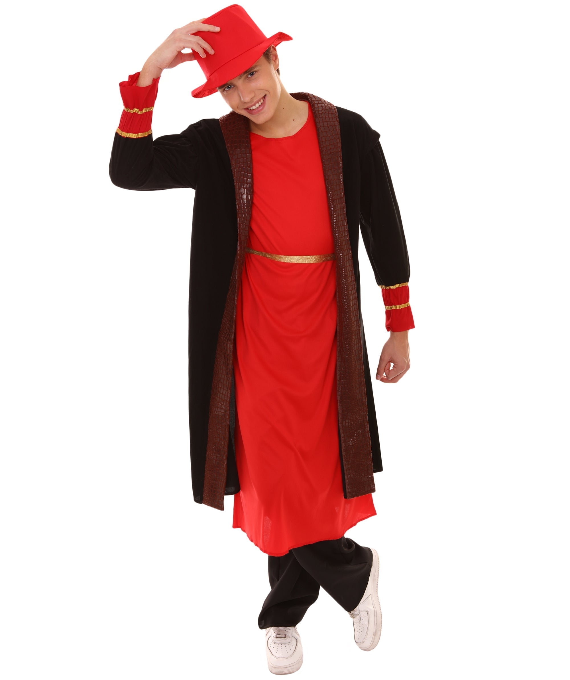 HPO Adult Men's Painter Artitst Costume | Red Cosplay Costume - Walmart.com