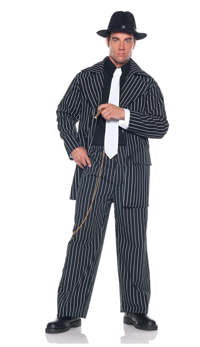 Adult Men's Zoot Suit Mobster Costume - Walmart.com