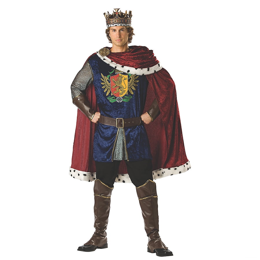 Adult Mens Noble King Royal Costume Medieval Suit Prince Theme Party ...