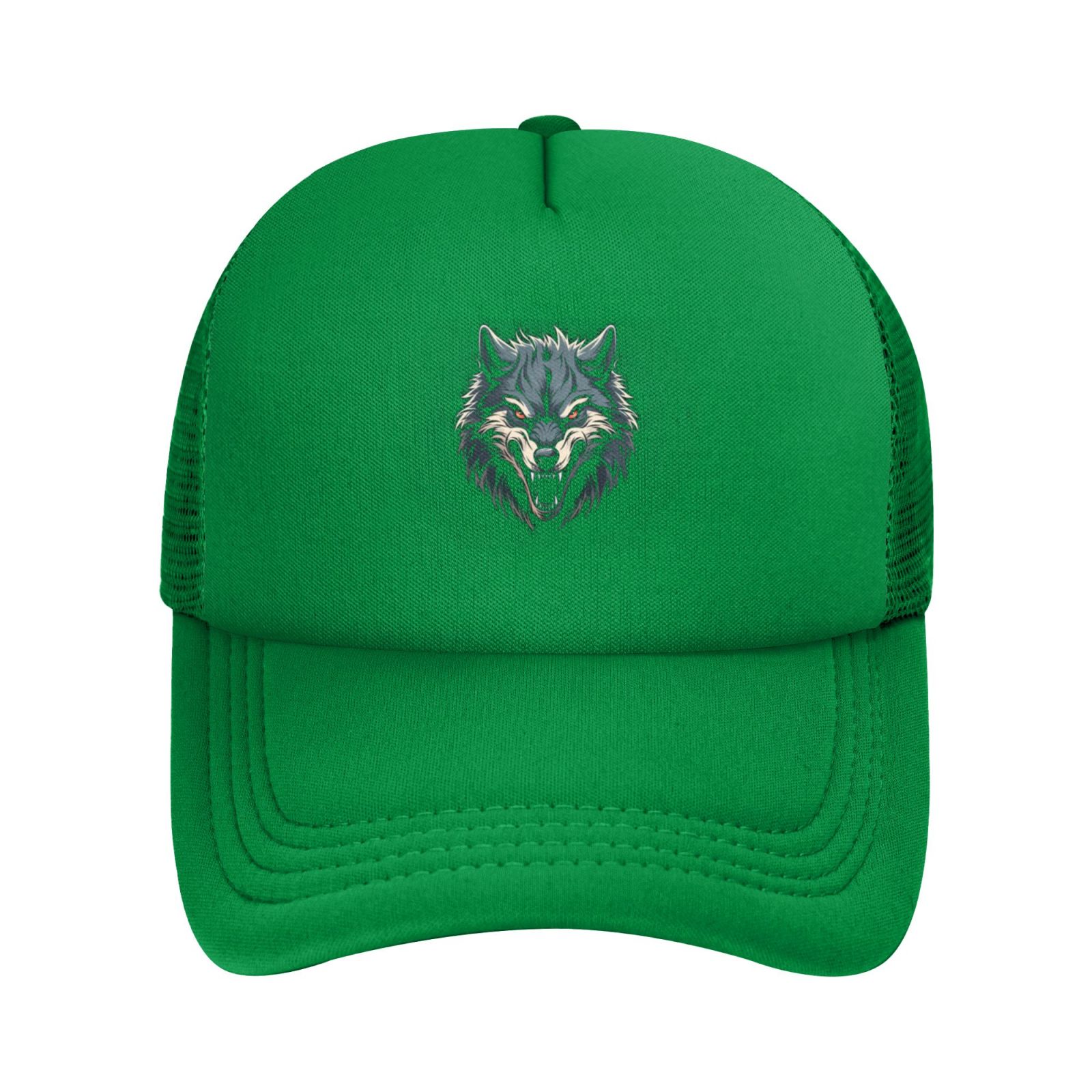 Adult Mesh Baseball Capblack Wolf - Walmart.com