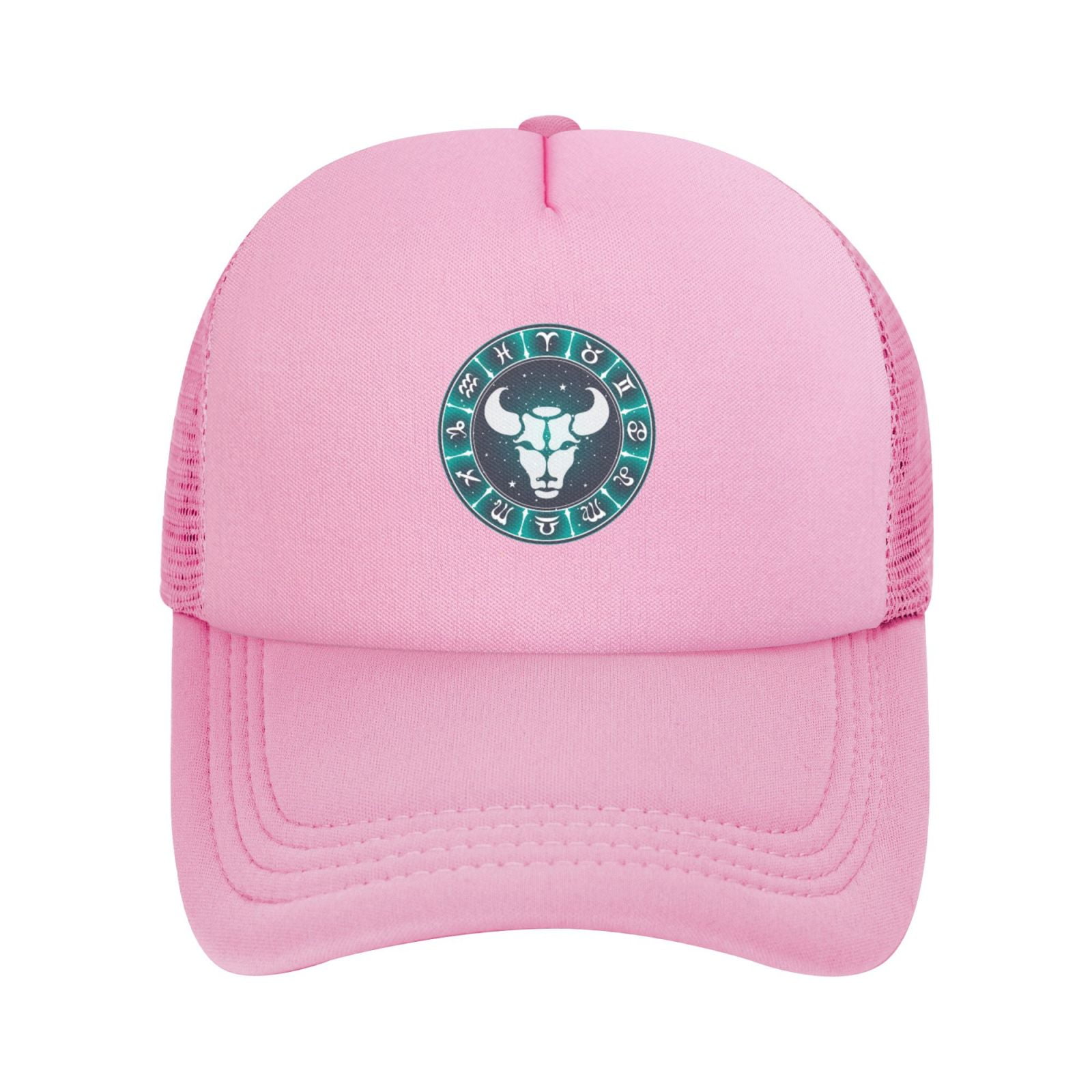 Adult Mesh Baseball Capconstellation Icon Taurus Symbol Print - Walmart.com